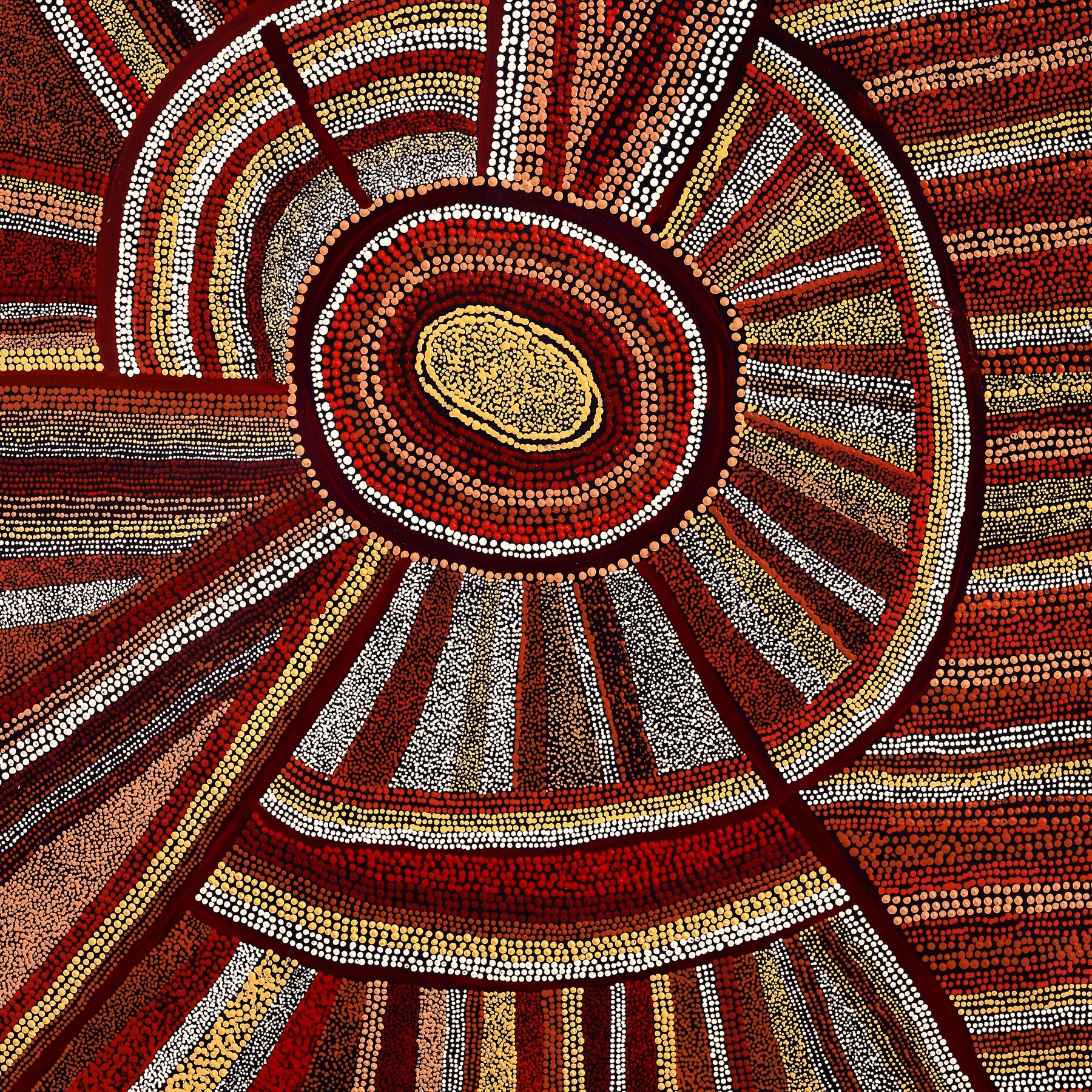 Amari Tjalkuri - Aboriginal Art | 100x72cm | 139-23 - ART ARK®