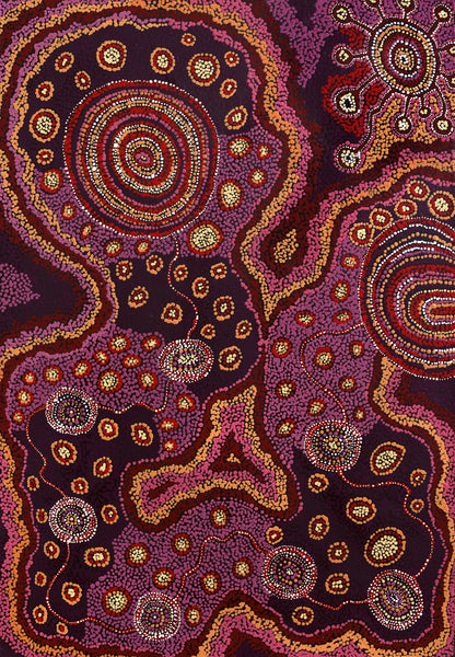 Audrey Brumby - Aboriginal Art | 101x70cm | 02 - ART ARK®