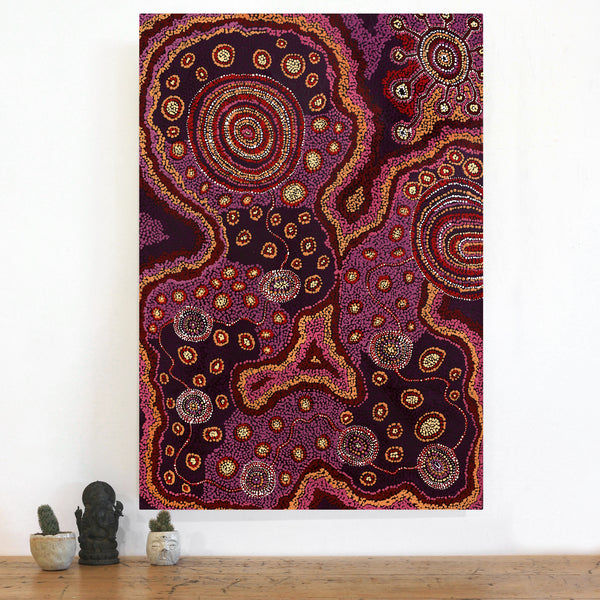 Audrey Brumby - Aboriginal Art | 101x70cm | 02 - ART ARK®