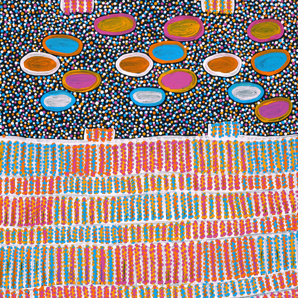 Helen Nungarrayi Reed - Aboriginal Art | 76x46cm | 728 - ART ARK®
