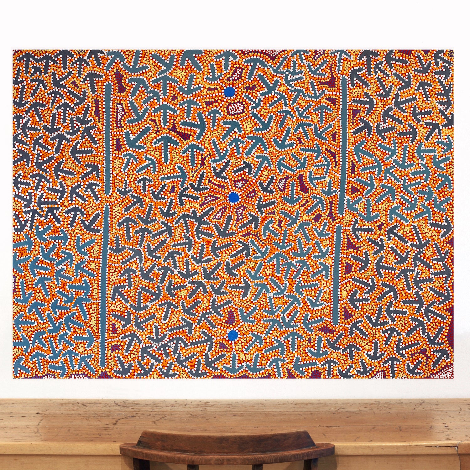 Aboriginal Art by Jeffrey Gallagher - 122x91cm | 271 - ART ARK®