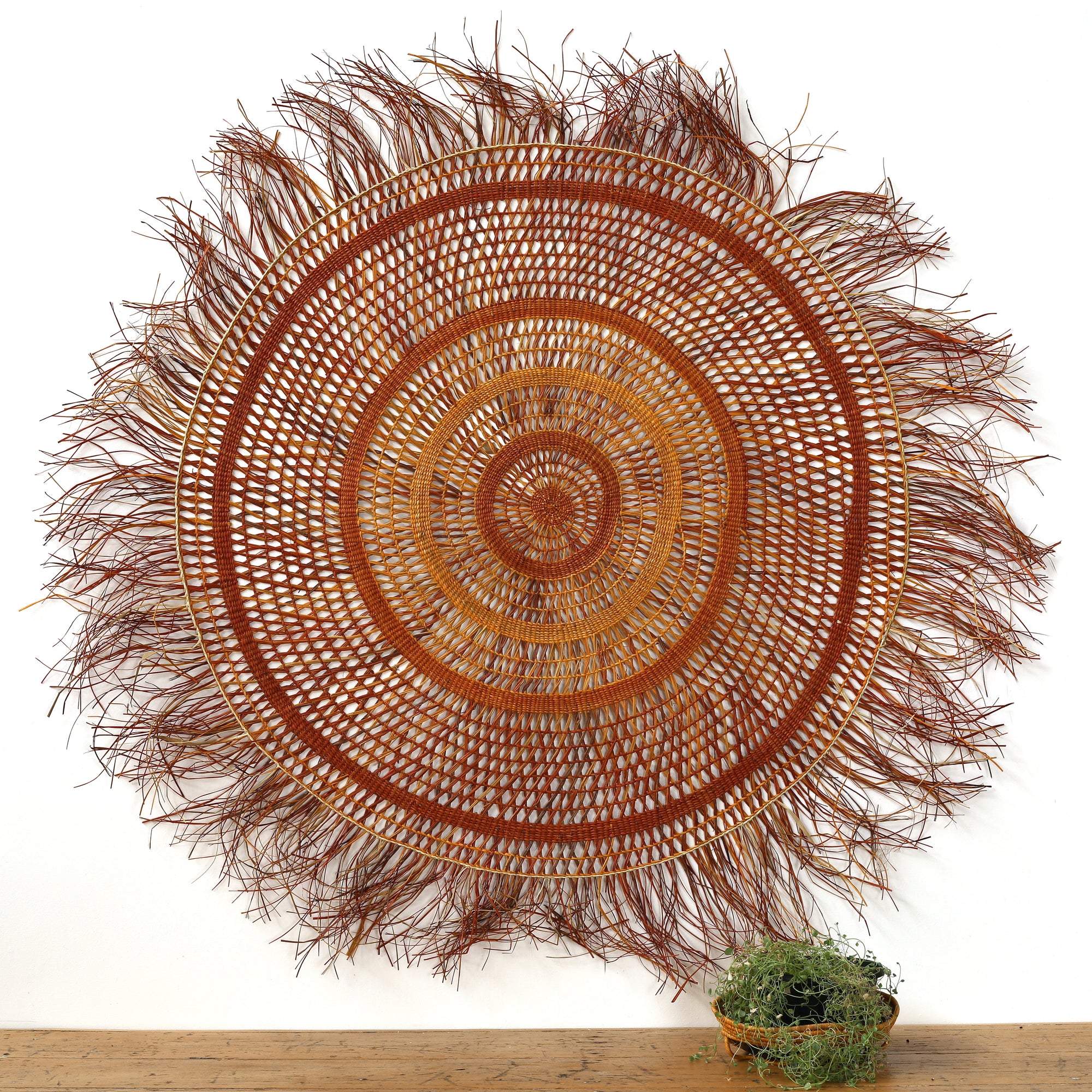 Rebecca Buwarr Baker - Aboriginal Art | Woven Mat | 694 - ART ARK®