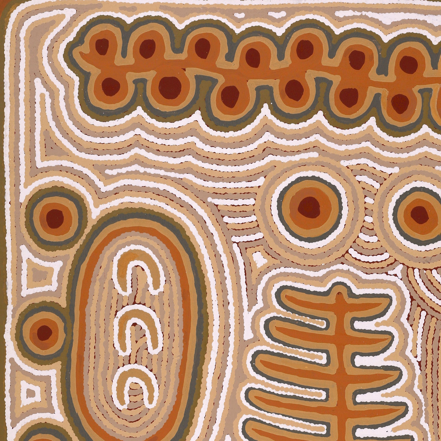 Rita Watson - Aboriginal Art | 101x76cm | 310 - ART ARK®