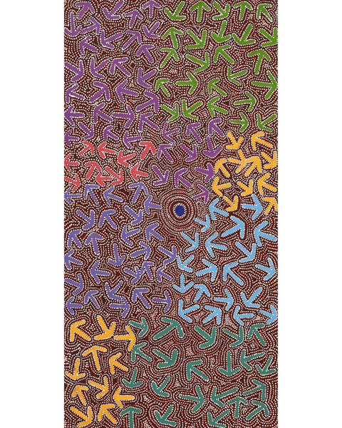 Jeffrey Gallagher - Aboriginal Art | 122x61cm | 1574 - ART ARK®
