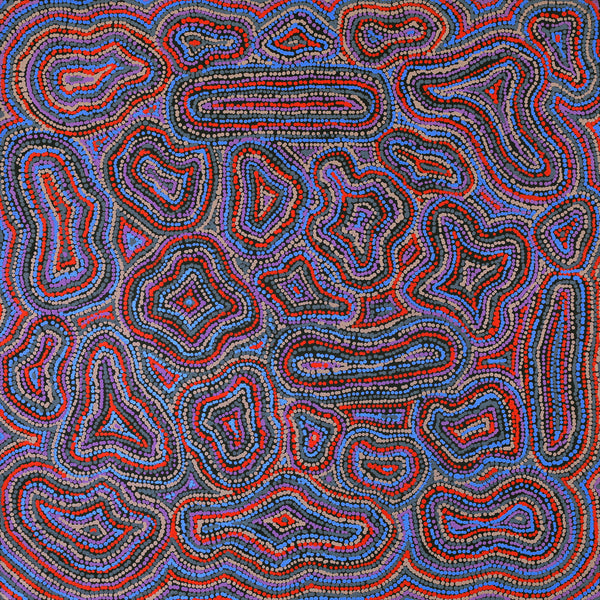 Aboriginal Art by Virginia Sims | 91x91cm | 888 - ART ARK®