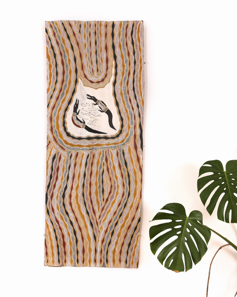 Wulu Marawili - Aboriginal Bark Painting | 5459 - ART ARK®
