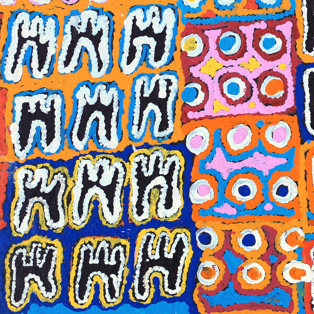 Catherine Malbunka - Aboriginal Art | 30x30cm | 91 - ART ARK®