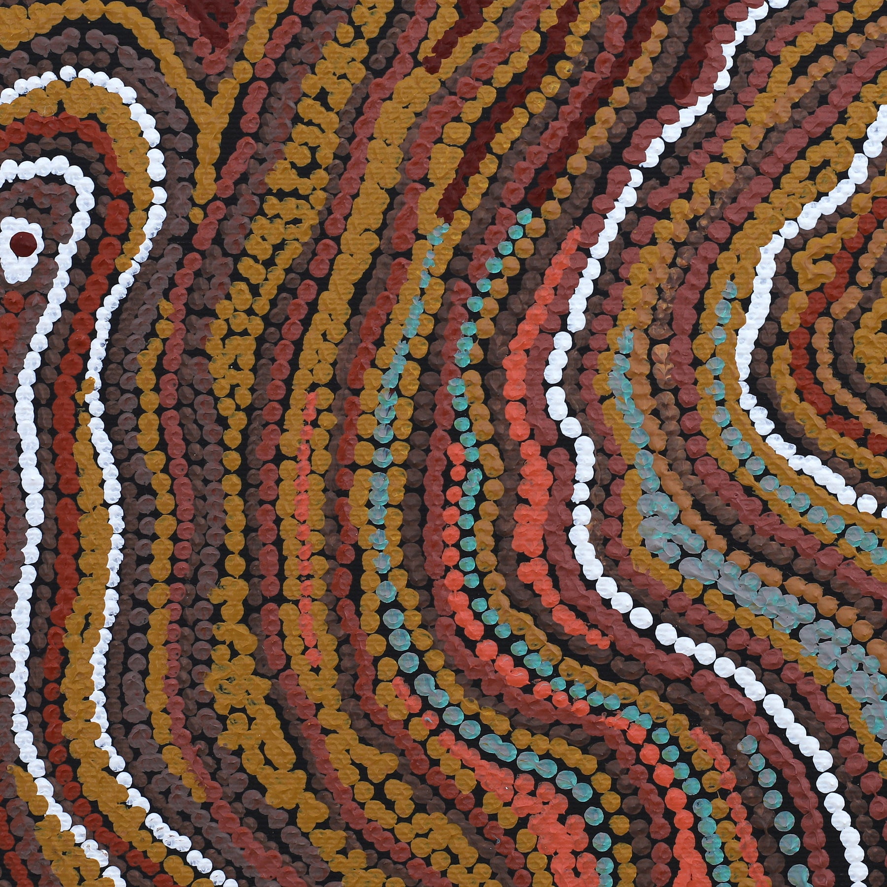 Emma Nangari Roepke - Aboriginal Art | 30x30cm | 1652 - ART ARK®