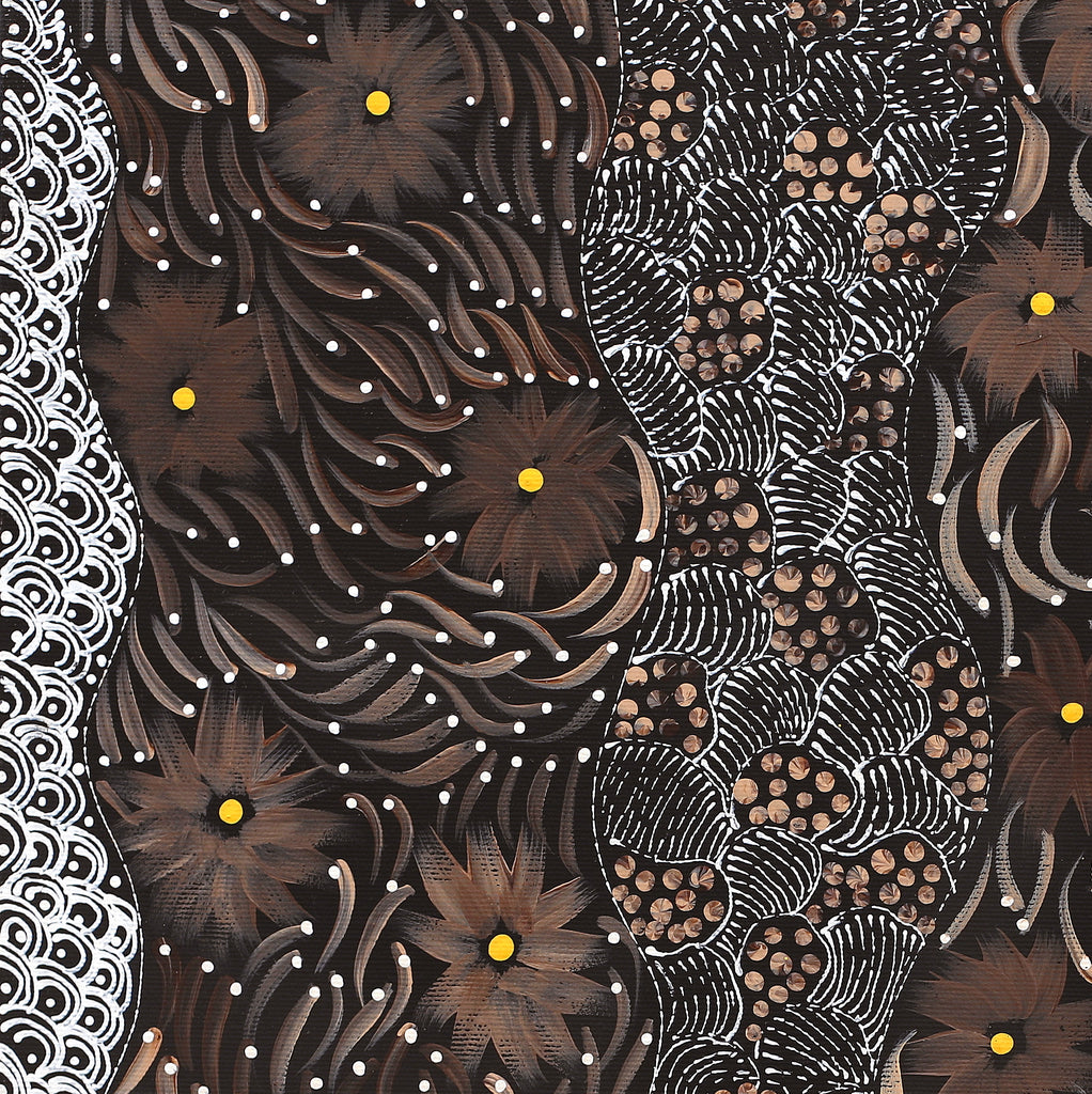 Grace Napangardi Butcher - Aboriginal Art | 50x40cm | 5818 - ART ARK®