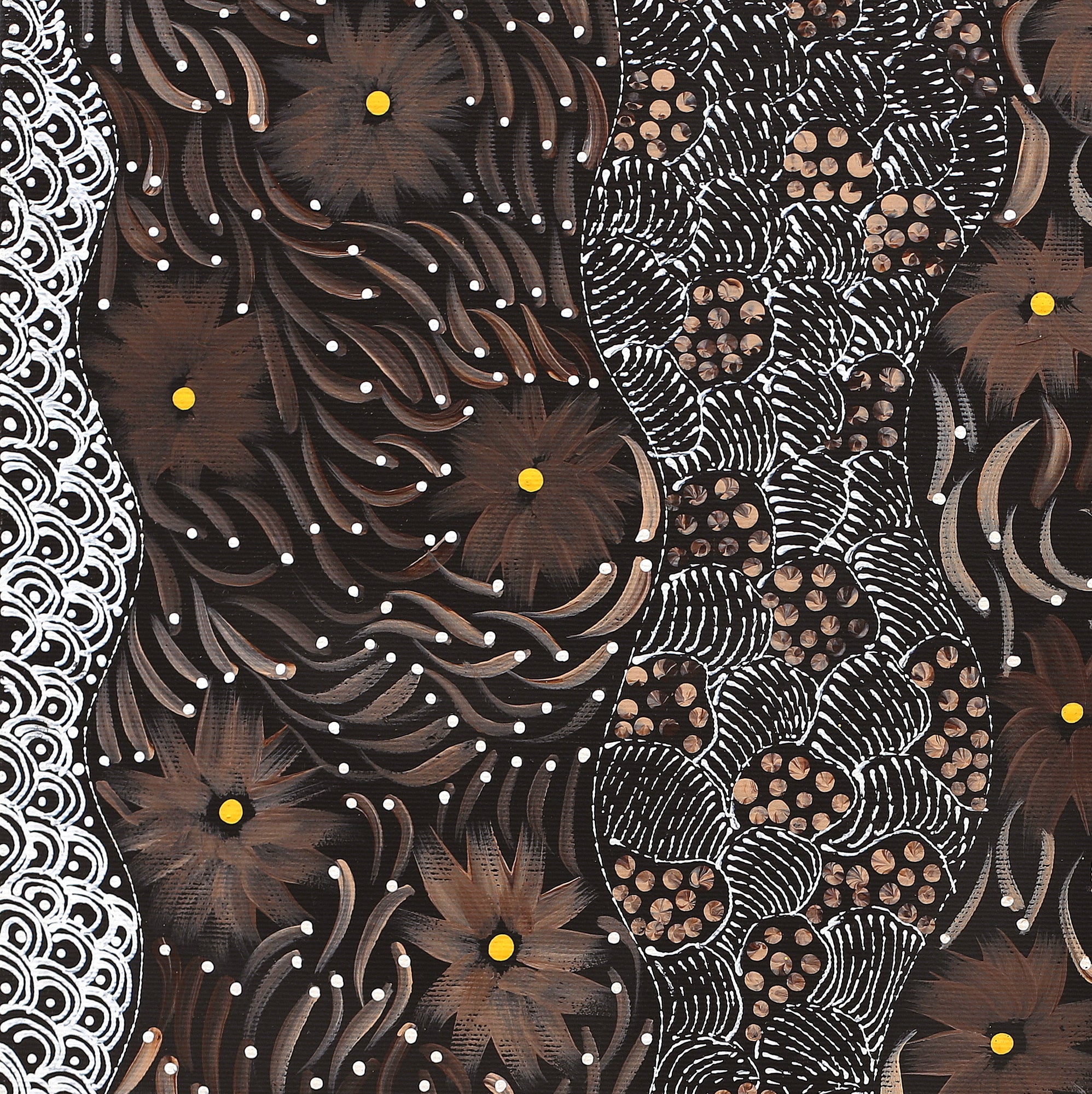 Grace Napangardi Butcher - Aboriginal Art | 50x40cm | 5818 - ART ARK®