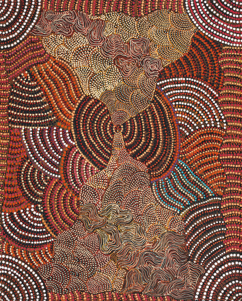 Grace Napangardi Butcher - Aboriginal Art | 76x61cm | 7653 - ART ARK®