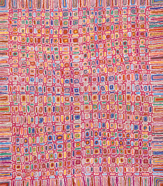 Lynette Singleton - Aboriginal Art | 122x107cm | 3204 - ART ARK®