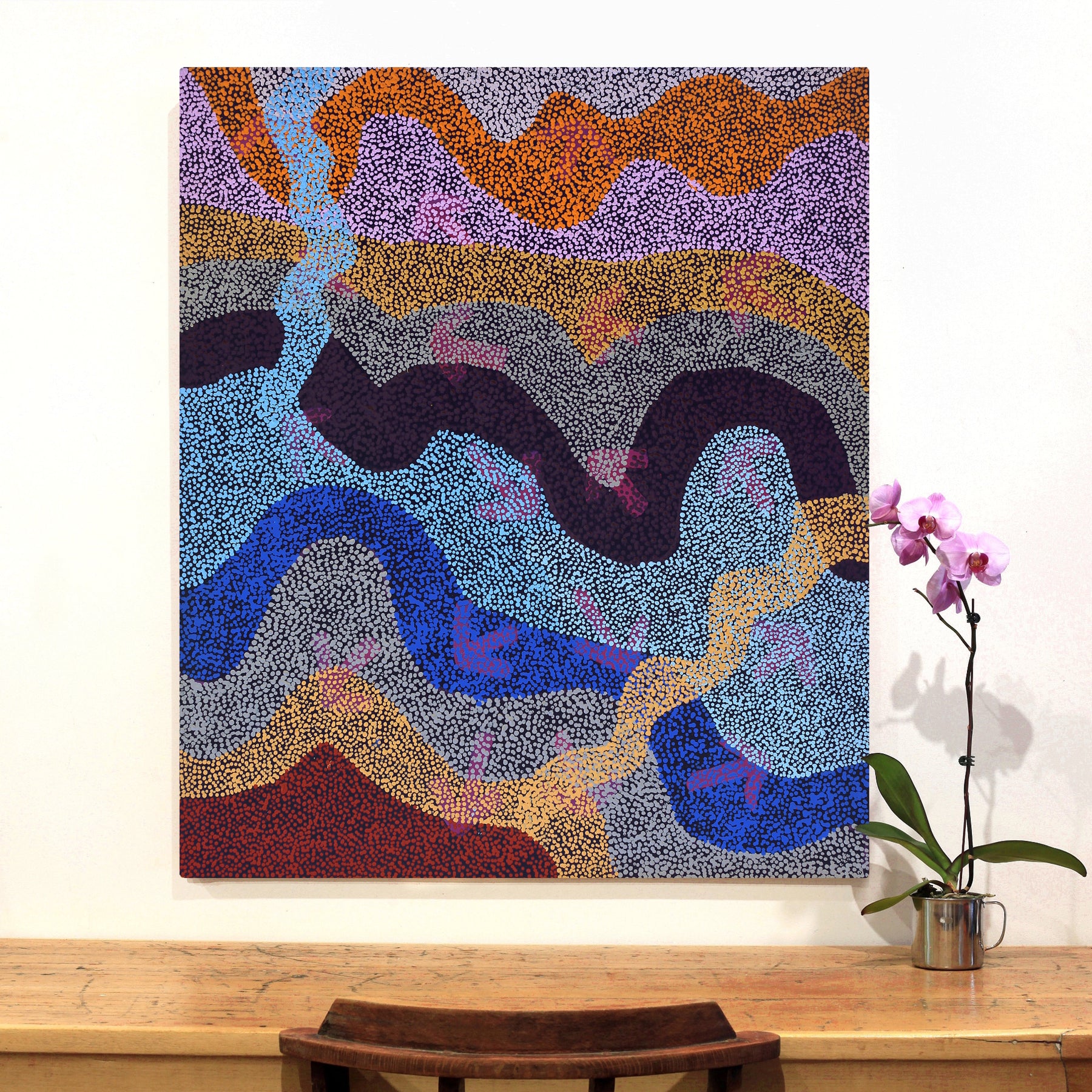 Margaret Gallagher - Aboriginal Art | 107x91cm | 397 - ART ARK®