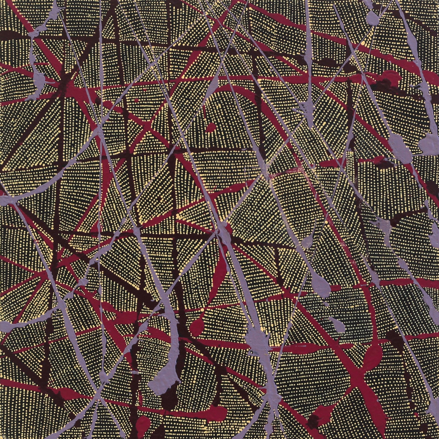 Nancy Nungarrayi Collins - Aboriginal Art | 30x30cm | 3265 | ART ARK