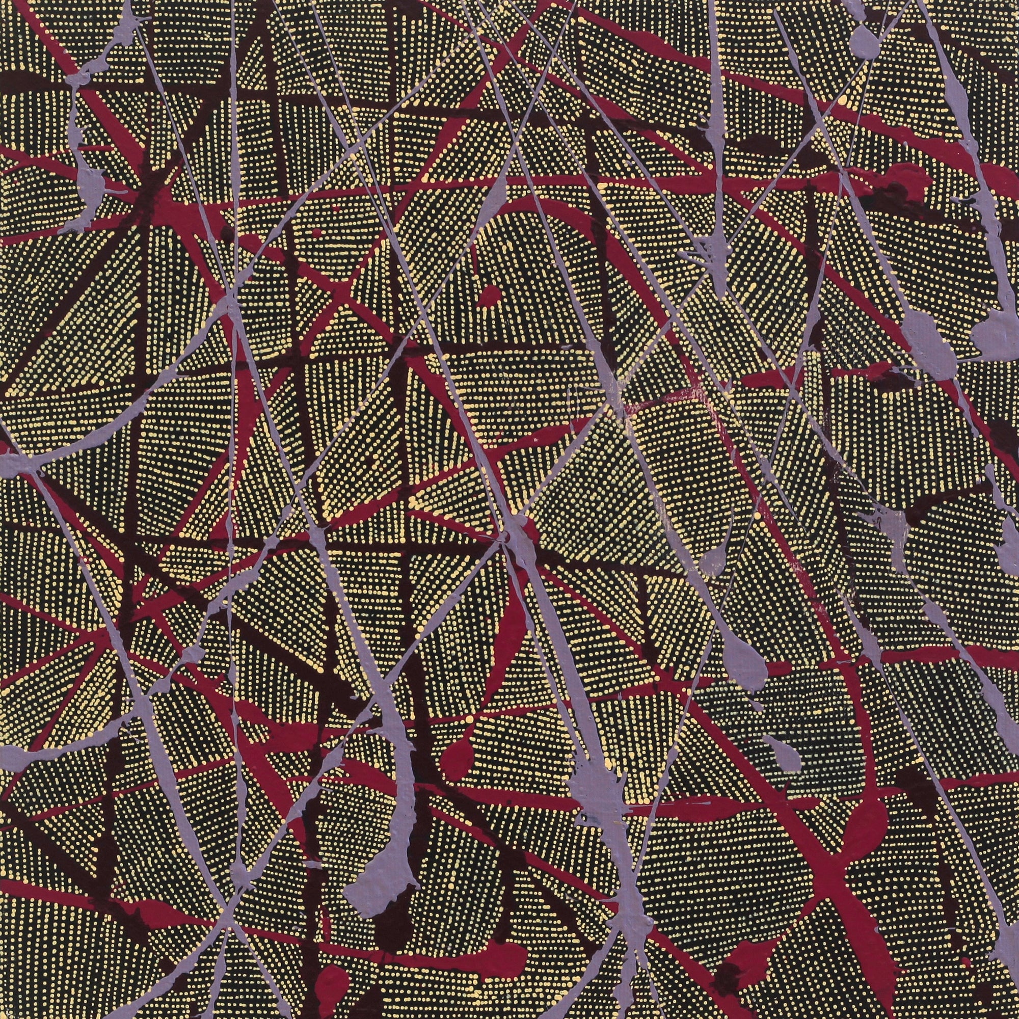 Nancy Nungarrayi Collins - Aboriginal Art | 30x30cm | 3265 | ART ARK