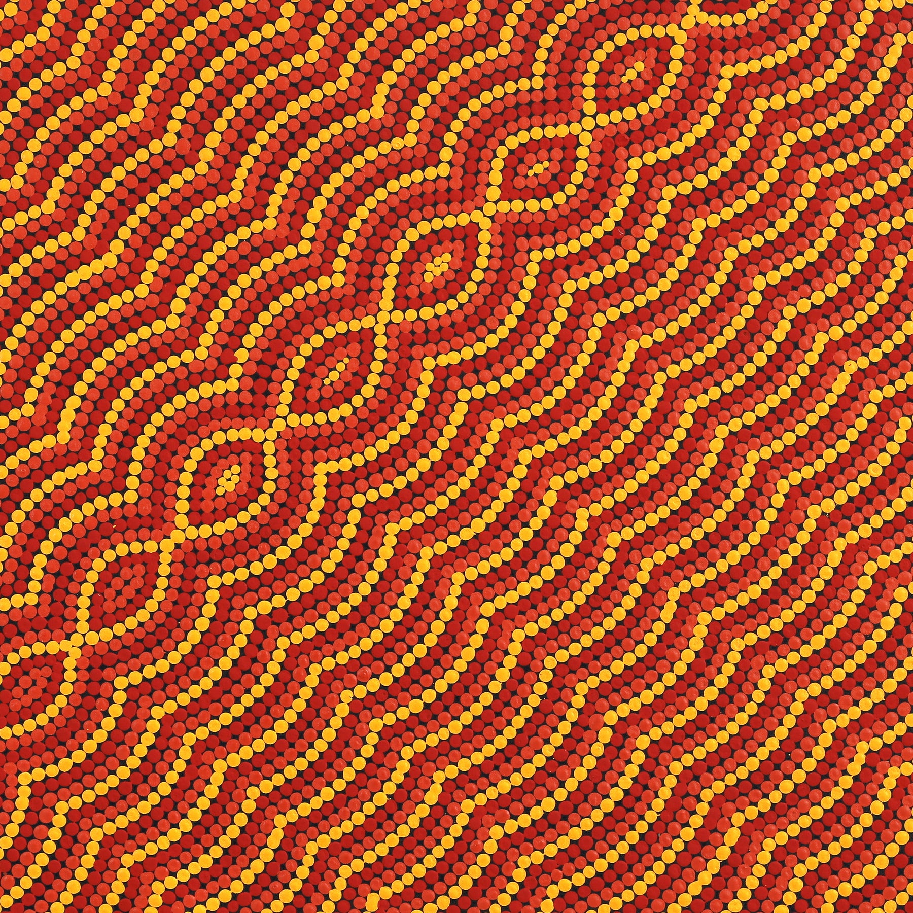 Noah Long - Aboriginal Art | 91x91cm | 534 - ART ARK®