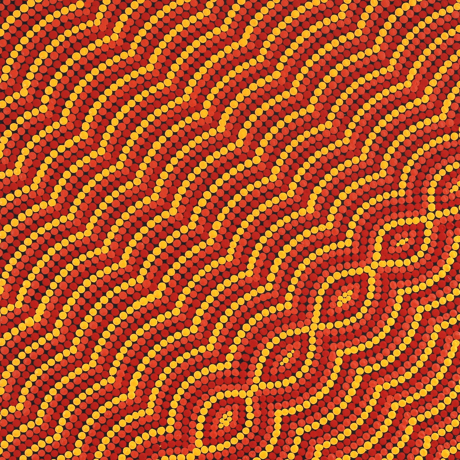 Noah Long - Aboriginal Art | 91x91cm | 534 - ART ARK®