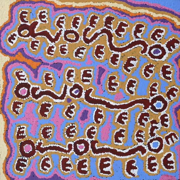 Pamela Napurrurla Walker - Aboriginal Art | 30x30cm | 5052 - ART ARK®