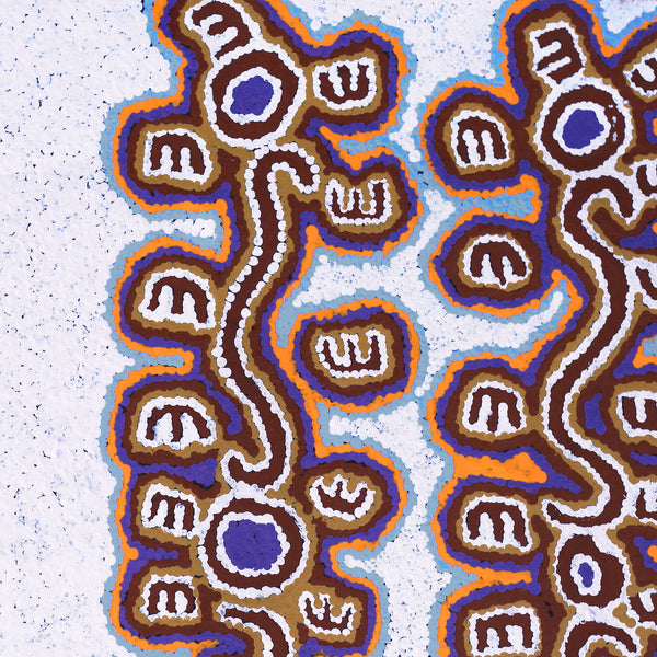 Pamela Napurrurla Walker - Aboriginal Art | 46x46cm | 1648 - ART ARK®