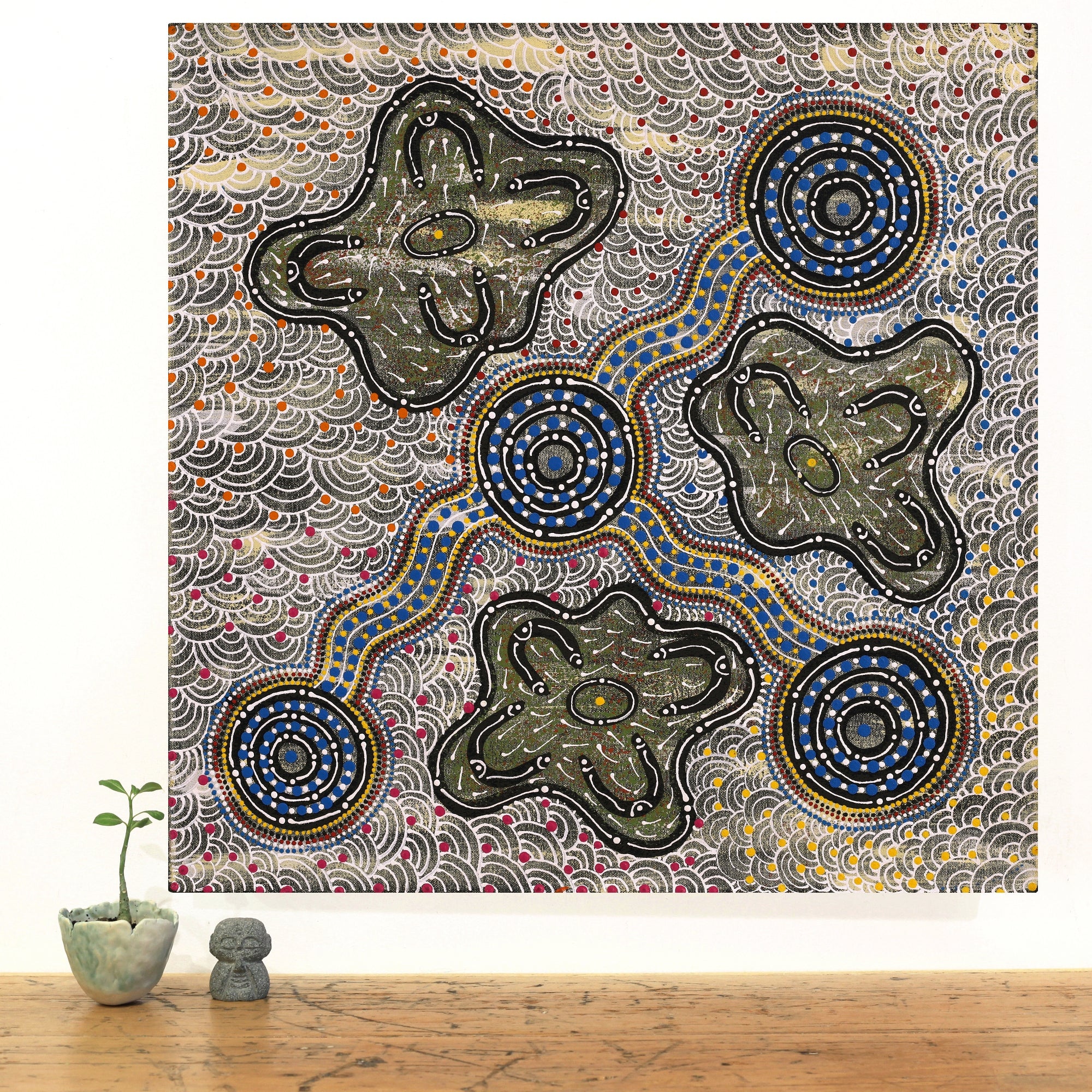 Patricia Patterson - Aboriginal Art | 61x61cm | 451 - ART ARK®