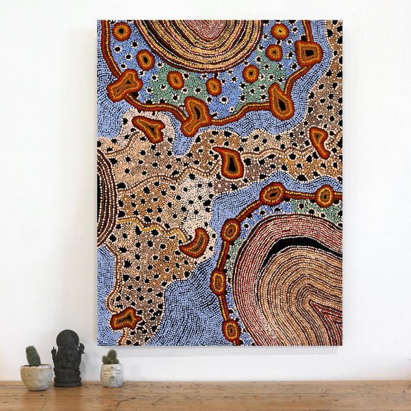 Renita Stanley - Aboriginal Art | 101x76cm | 198 - ART ARK®
