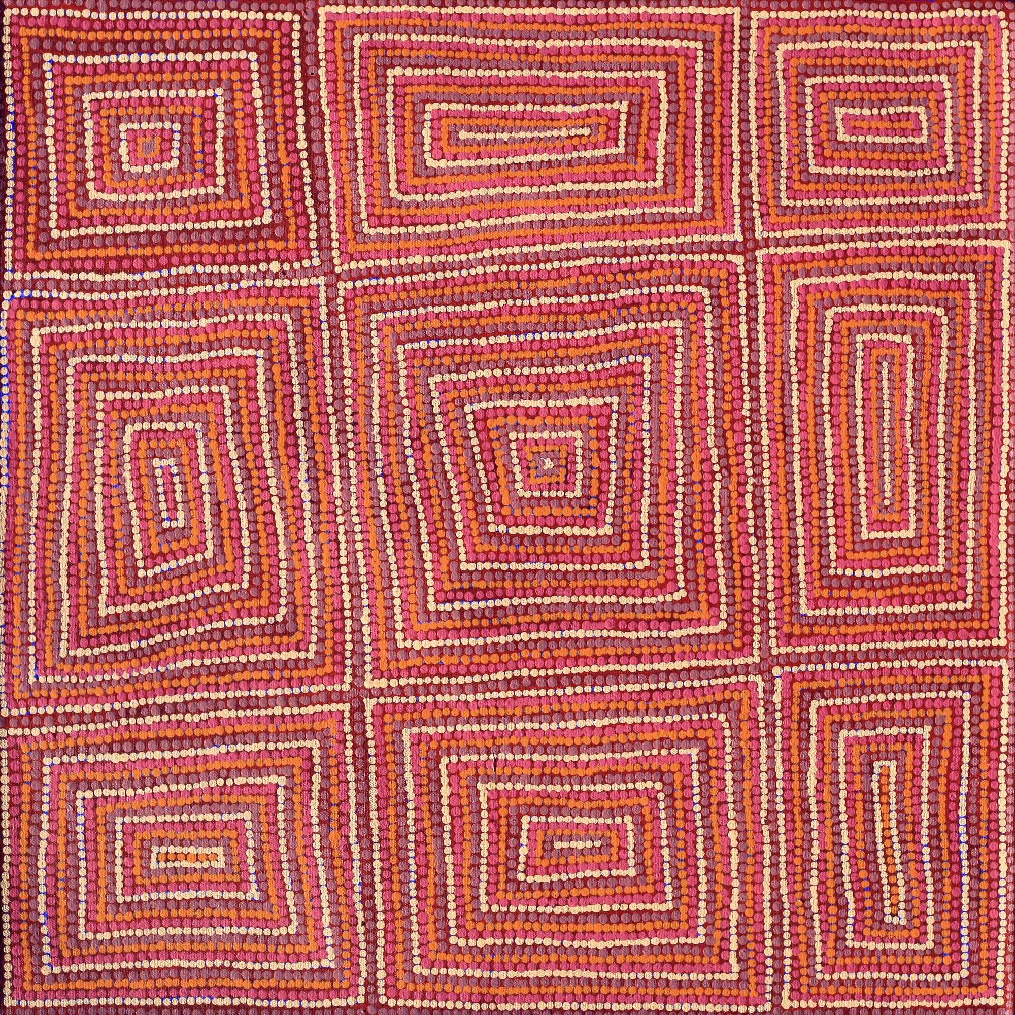 Sandra Turner - Aboriginal Art | 50x50cm | 18-ST167 - ART ARK®