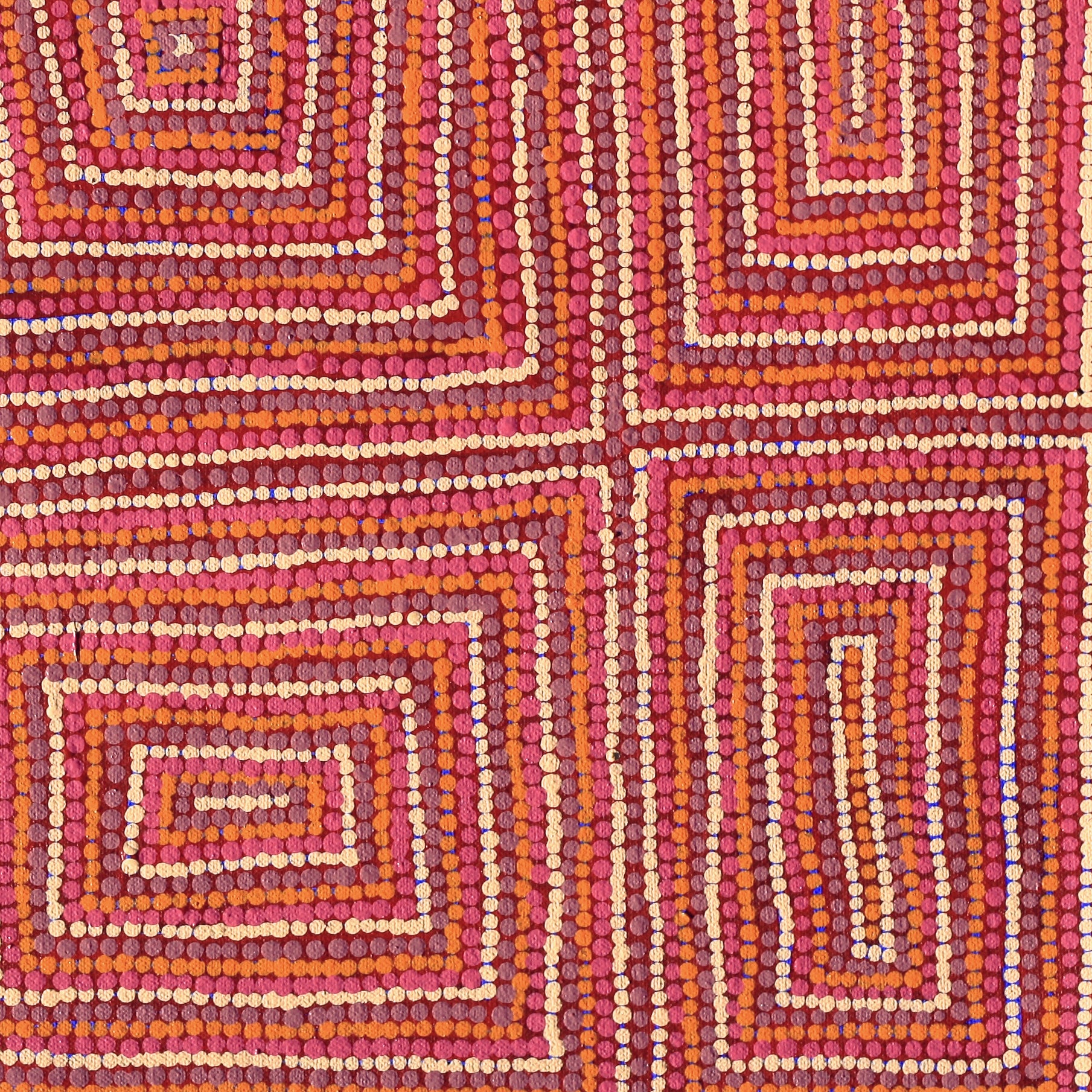 Sandra Turner - Aboriginal Art | 50x50cm | 18-ST167 - ART ARK®