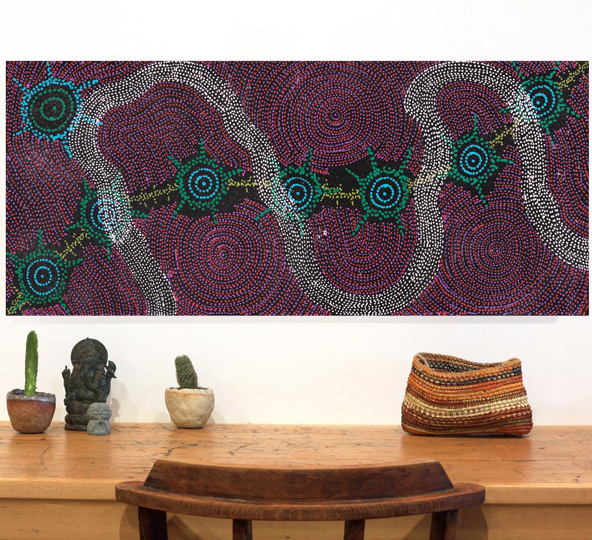 Shanna Williams - Aboriginal Art | 107x46cm | 6648 - ART ARK®