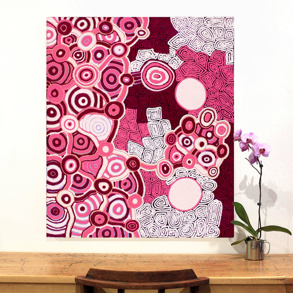 Shonelle Stafford - Aboriginal Art | 107x91cm | 2602 - ART ARK®