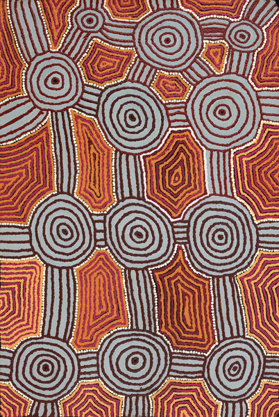 Simon Butler - Aboriginal Art | 91x61cm | 163 - ART ARK®