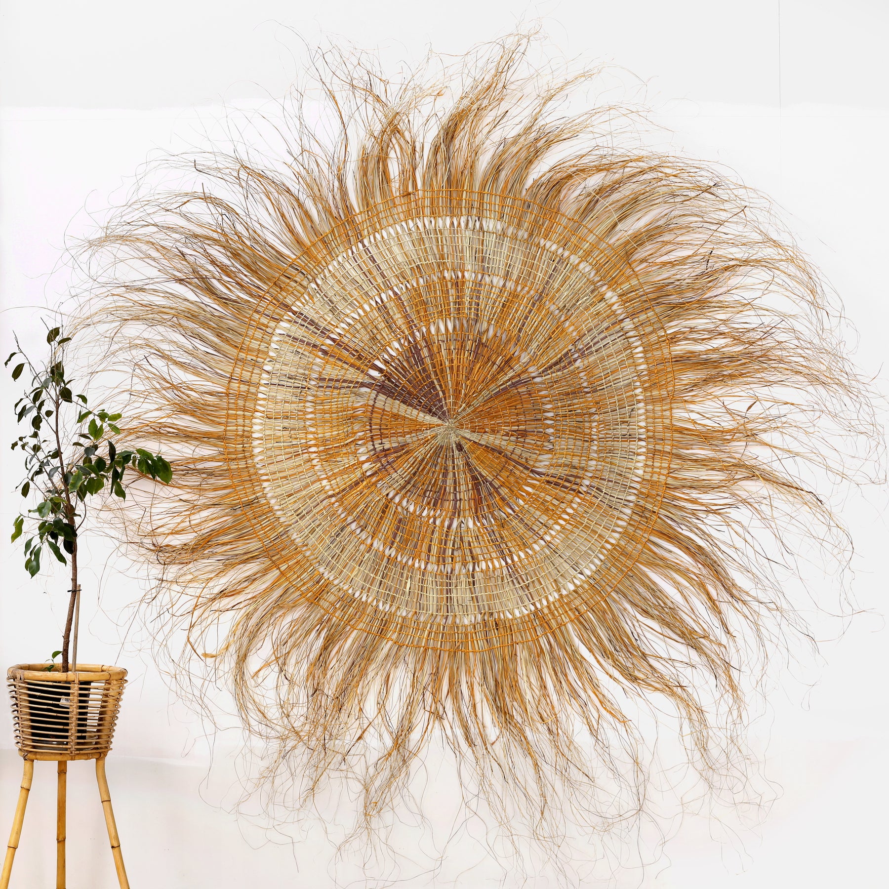 Vera Cameron - Aboriginal Art | Woven Mat | 1013 - ART ARK®