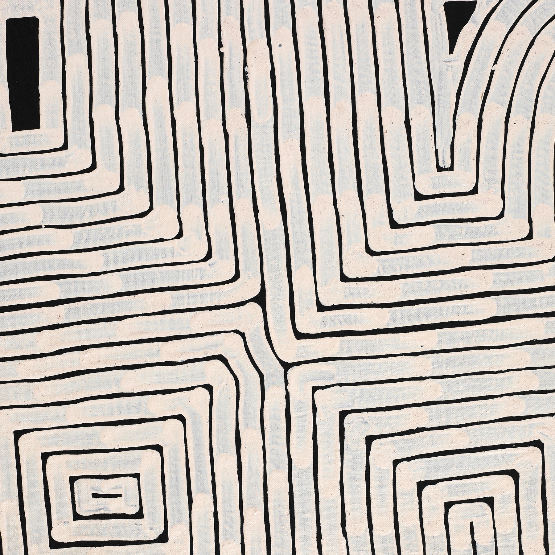 Walter Jangala Brown - Aboriginal Art | 152x122cm | 5327 - ART ARK®