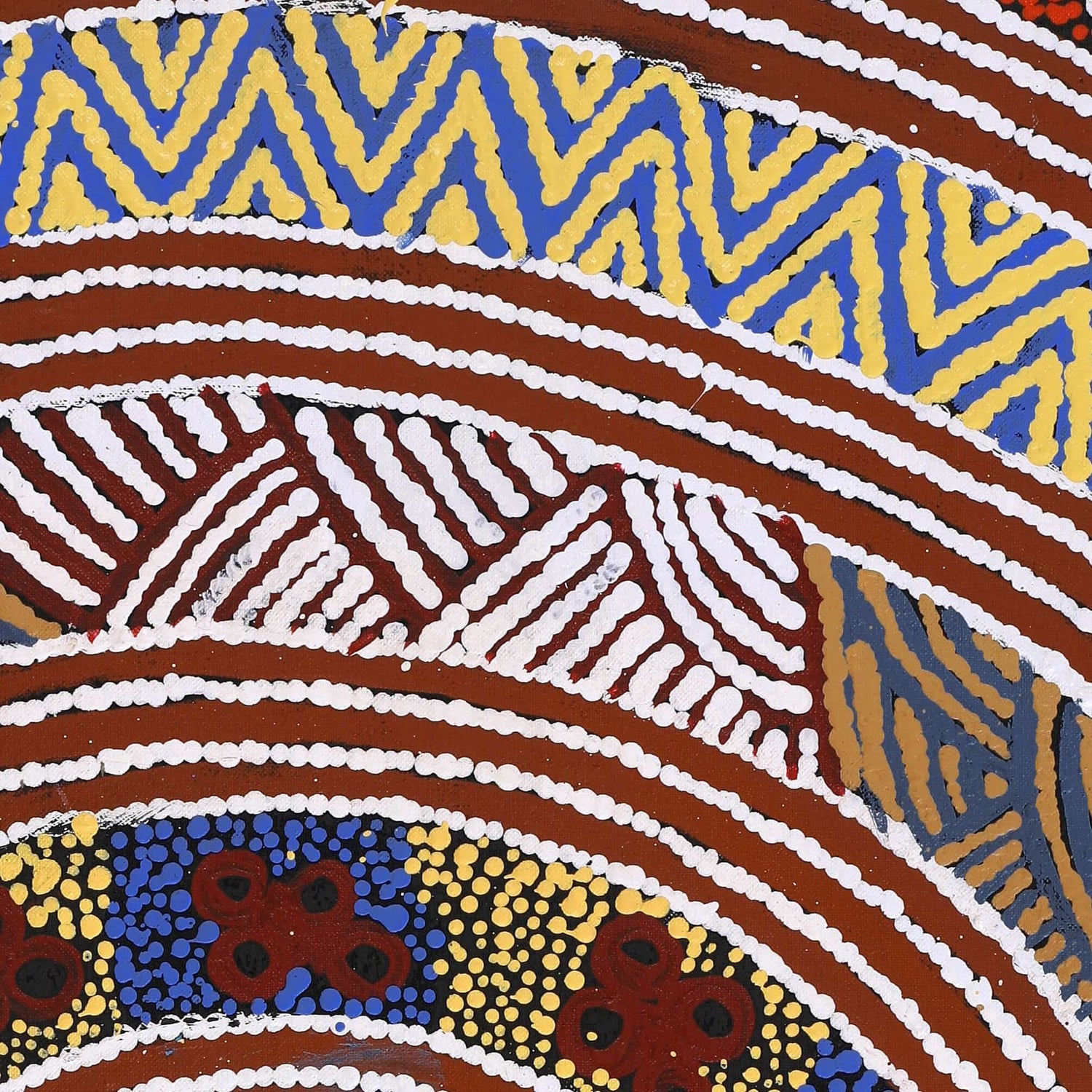 Agnes Nampijinpa Fry - Aboriginal Art | 76x46cm | 1882 - ART ARK®