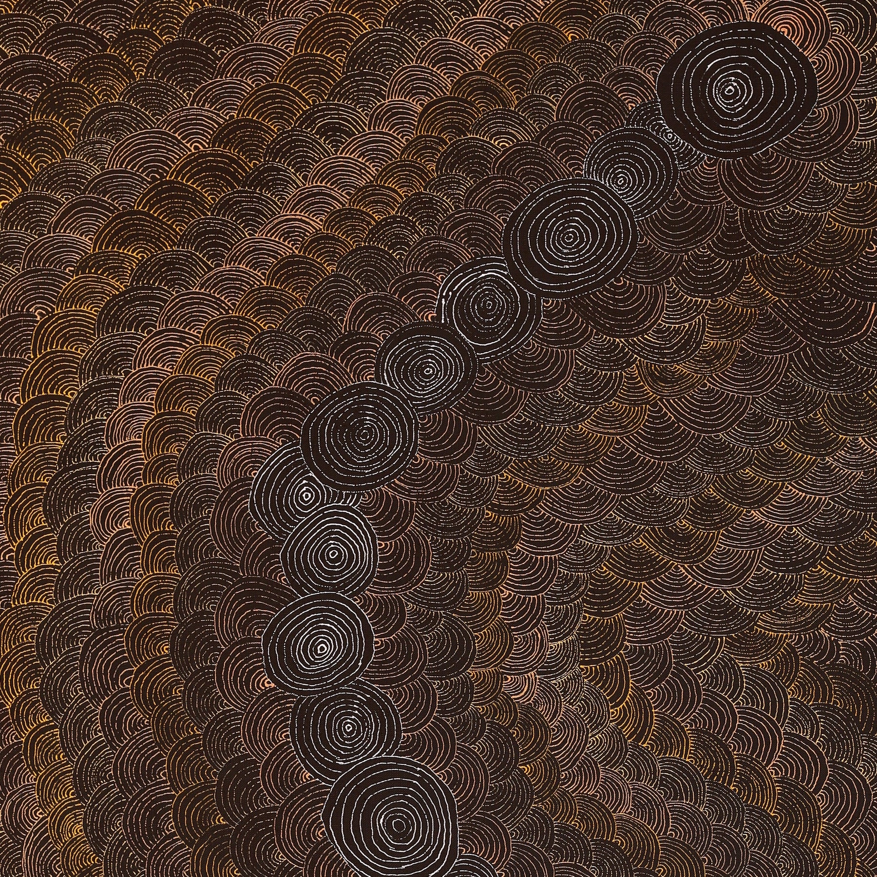 Jason Japaljarri Woods - Aboriginal Art | 107x61cm | 5419 - ART ARK®