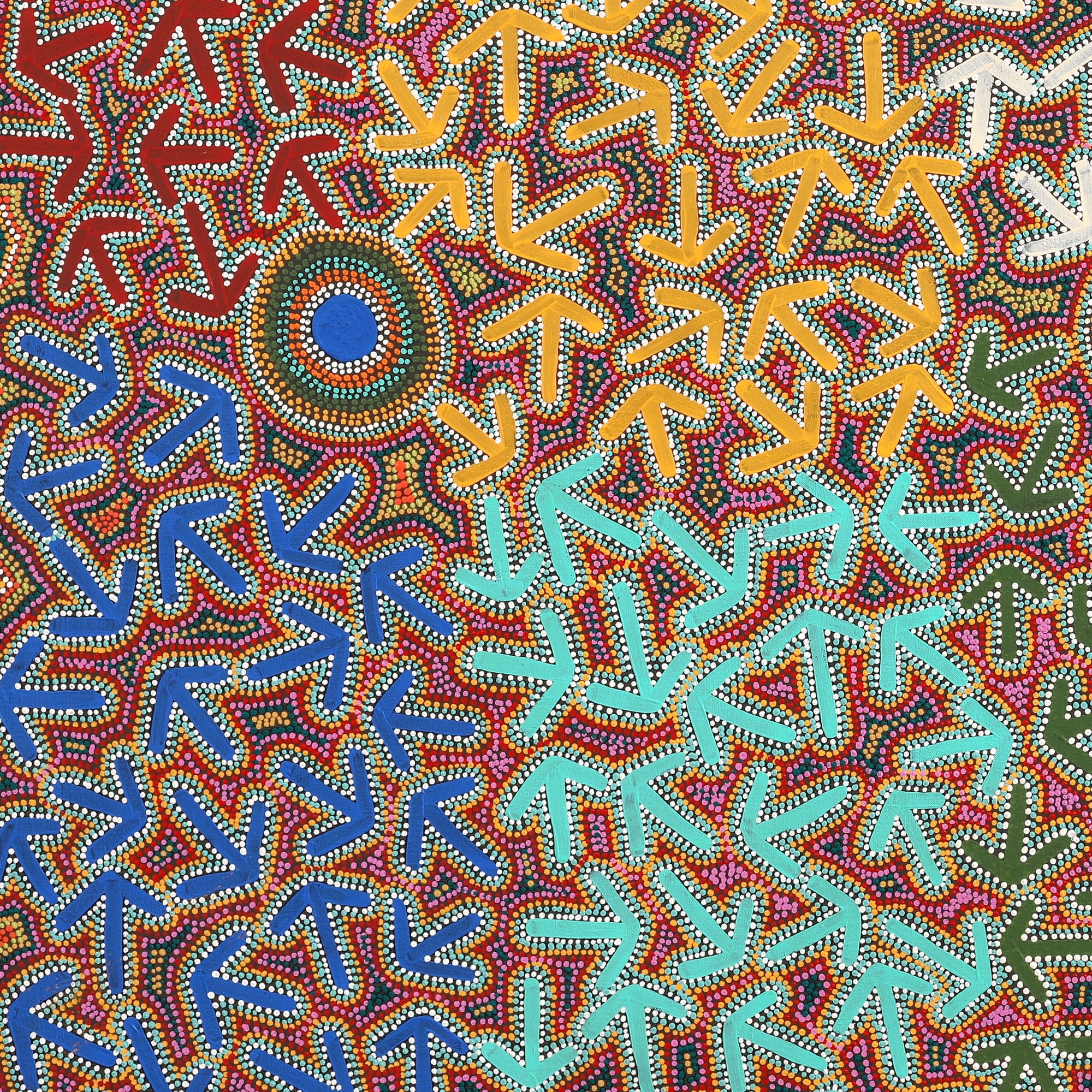 Jeffrey Gallagher - Aboriginal Art | 152x107cm | 3022 - ART ARK®