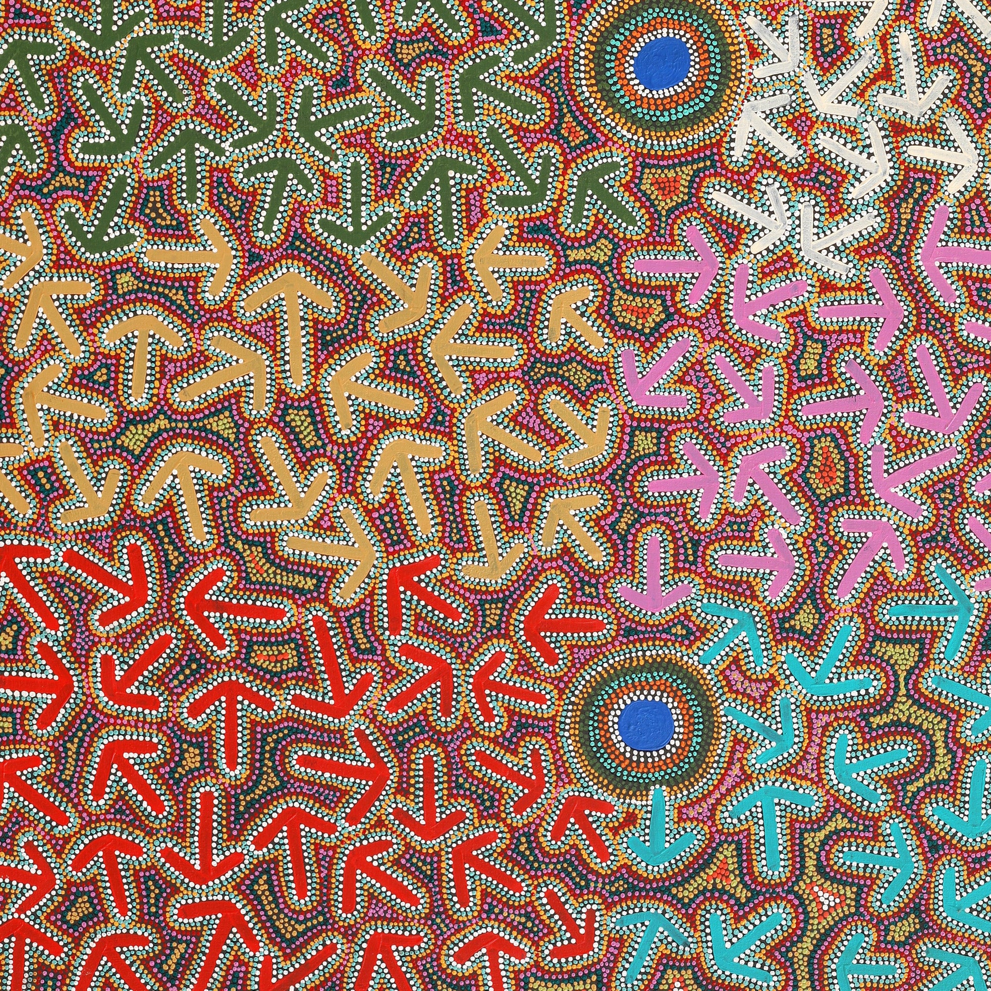 Jeffrey Gallagher - Aboriginal Art | 152x107cm | 3022 - ART ARK®