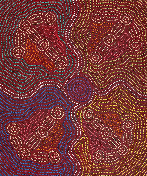 Jeffrey Gallagher - Aboriginal Art | 91x76cm | 3083 - ART ARK®