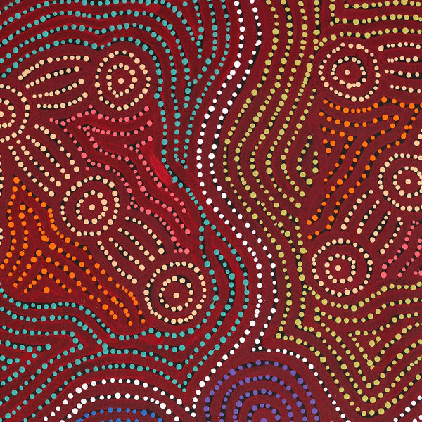 Jeffrey Gallagher - Aboriginal Art | 91x76cm | 3083 - ART ARK®