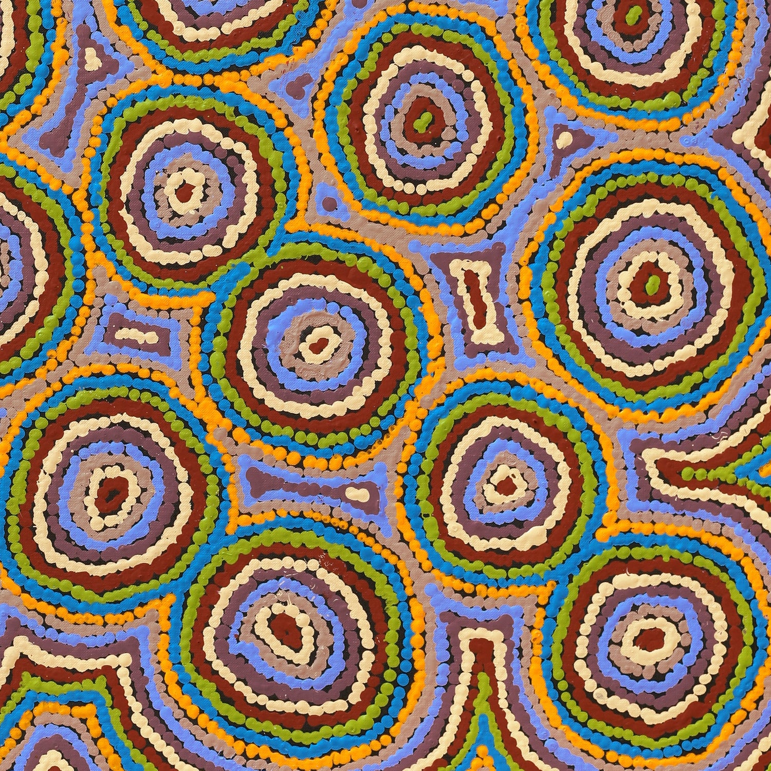 Sarah Napaljarri Simms - Aboriginal Art | 76x61cm | 574 - ART ARK®