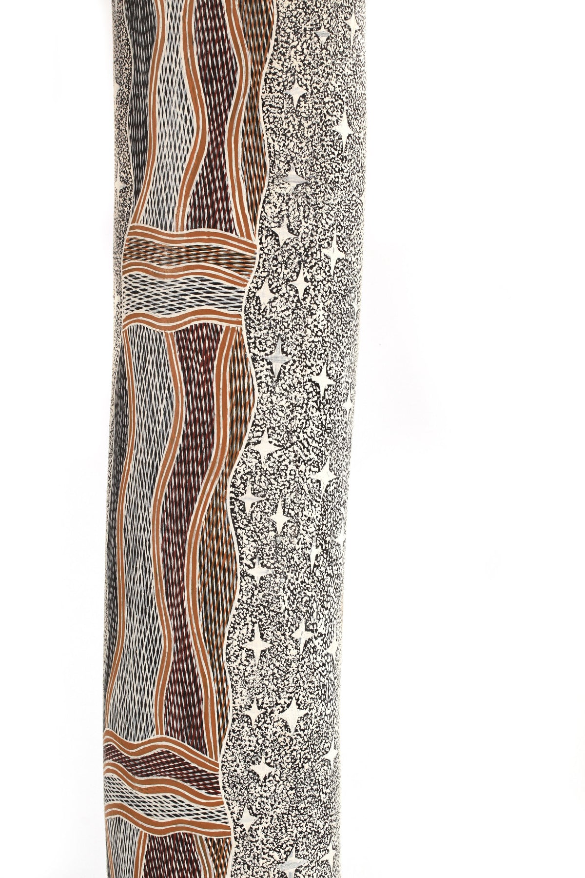 Datjuluma Caroline - Aboriginal Art | Larrakitj 200cm - ART ARK®