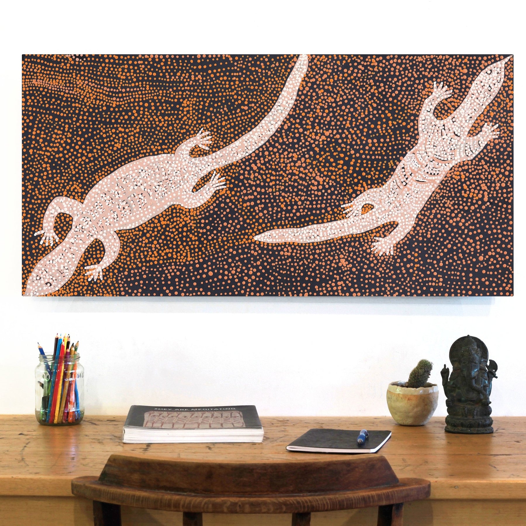 Rita Watson - Aboriginal Art | 91x45cm | 463 - ART ARK®