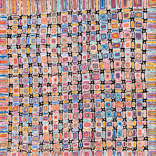 Lynette Singleton - Aboriginal Art | 107x107cm | 3821 - ART ARK®