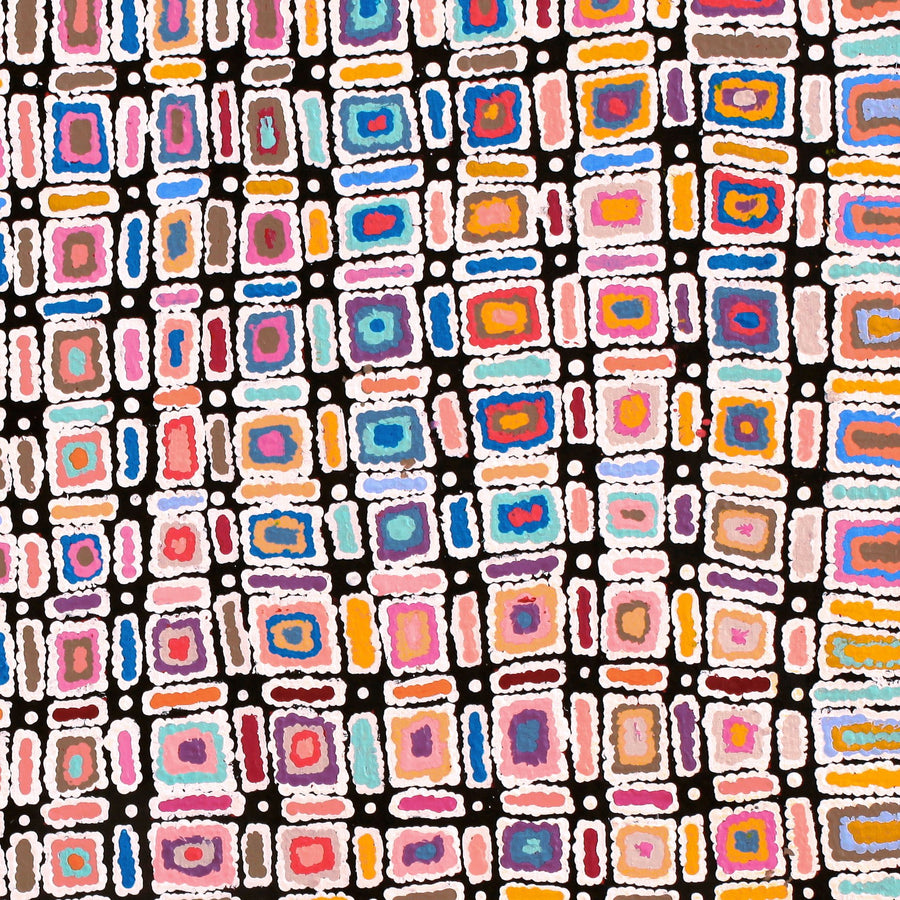 Lynette Singleton - Aboriginal Art | 107x107cm | 3821 - ART ARK®