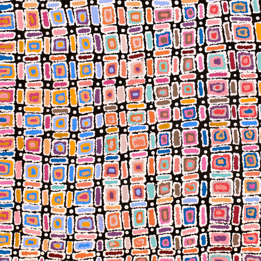 Lynette Singleton - Aboriginal Art | 107x107cm | 3821 - ART ARK®