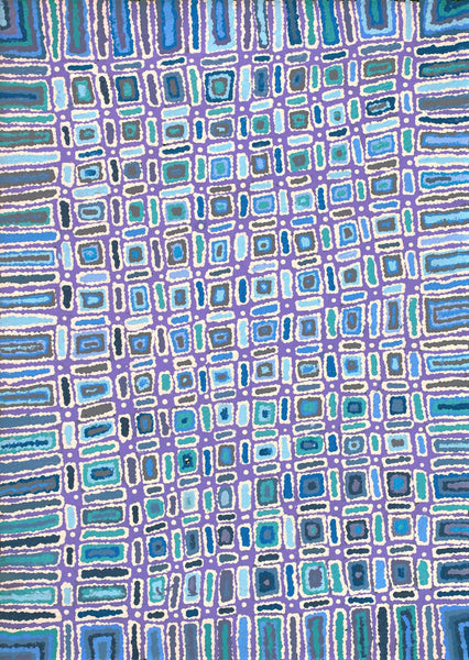 Lynette Singleton - Aboriginal Art | 107x76cm | 928 - ART ARK®