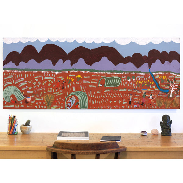 Jennifer Forbes - Aboriginal Art | 153x61cm | 619 - ART ARK®